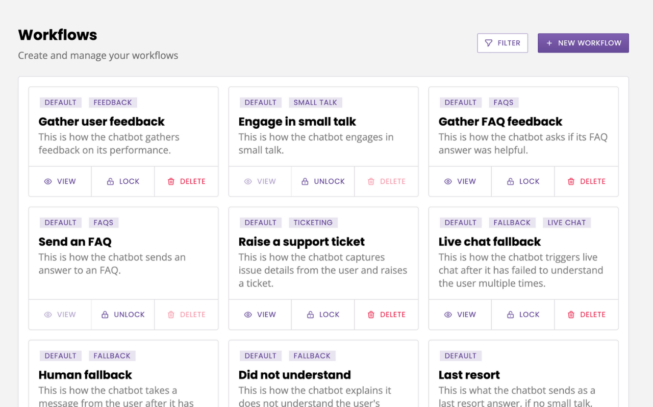 Create your first workflow