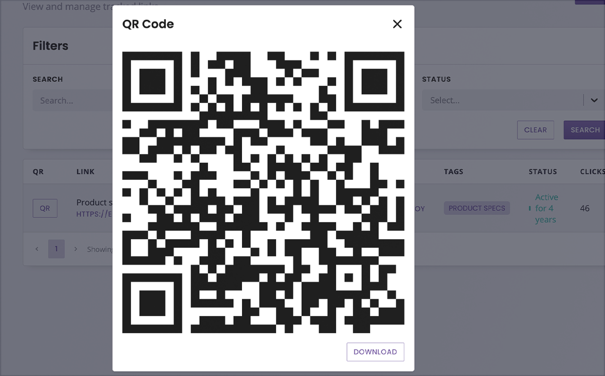 Create QR codes