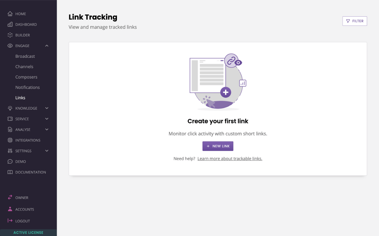 Create trackable links