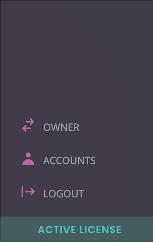 Overview of account licenses