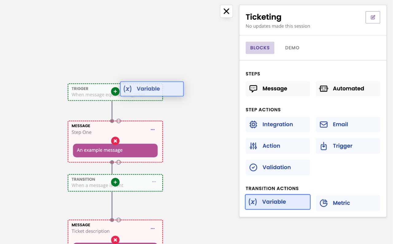 How to trigger a conversation from a webhook