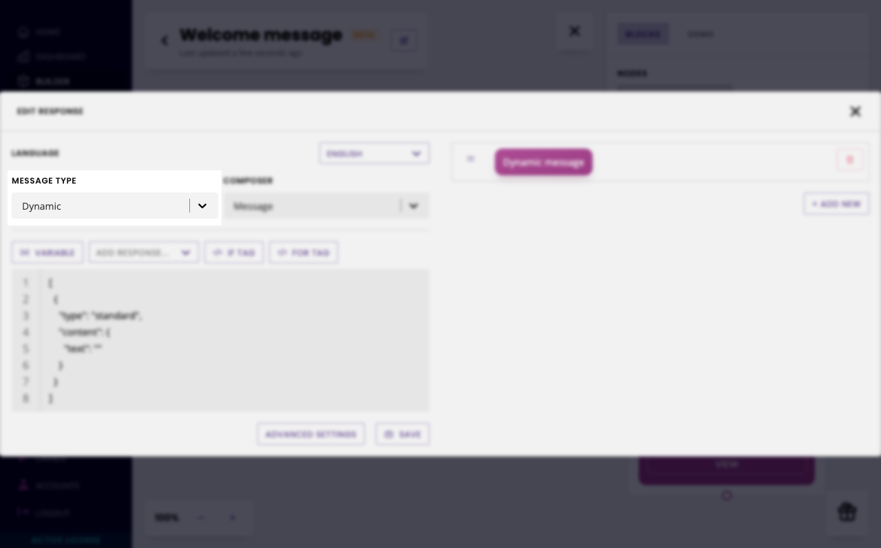 Design dynamic messages with templating