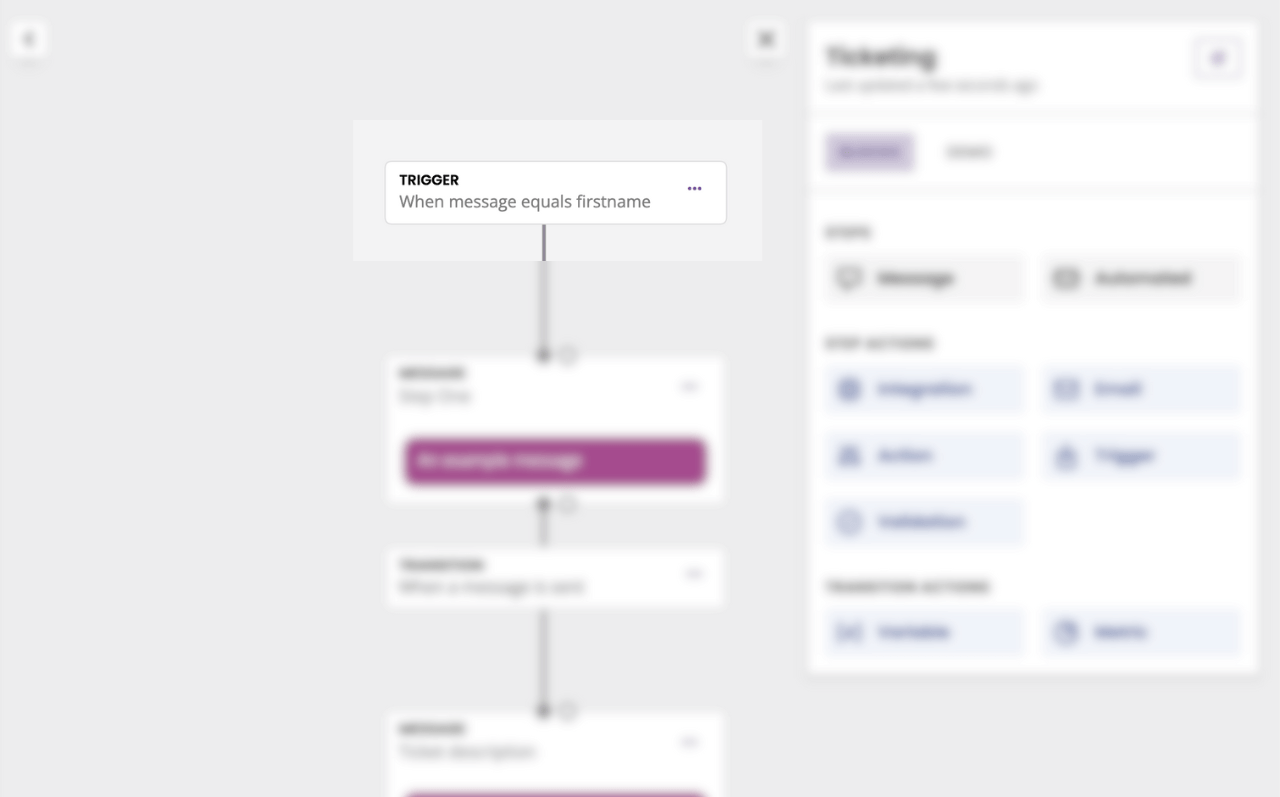 How to bring third-party data into a chatbot message