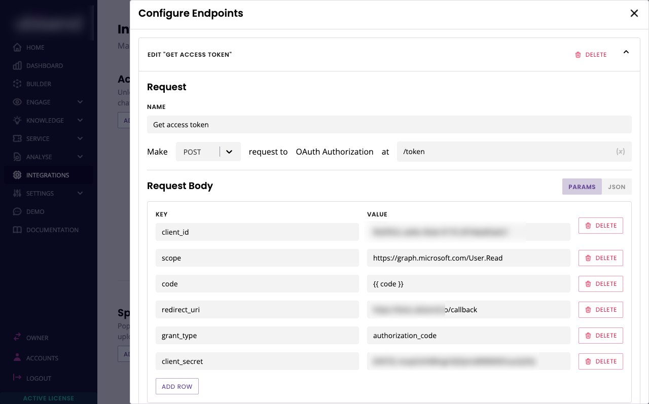 How to set up a Microsoft Azure OAuth