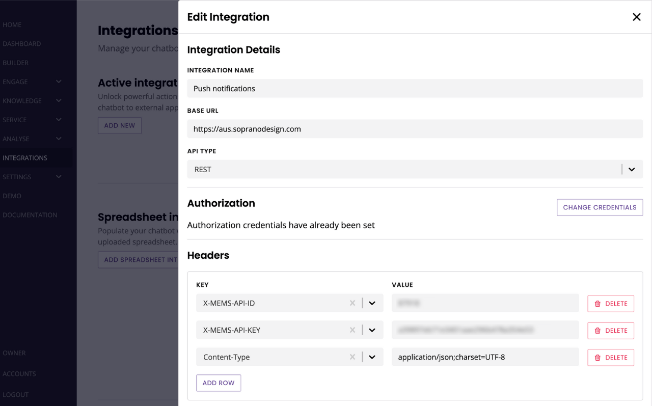 How to send a push notifications from your chatbot